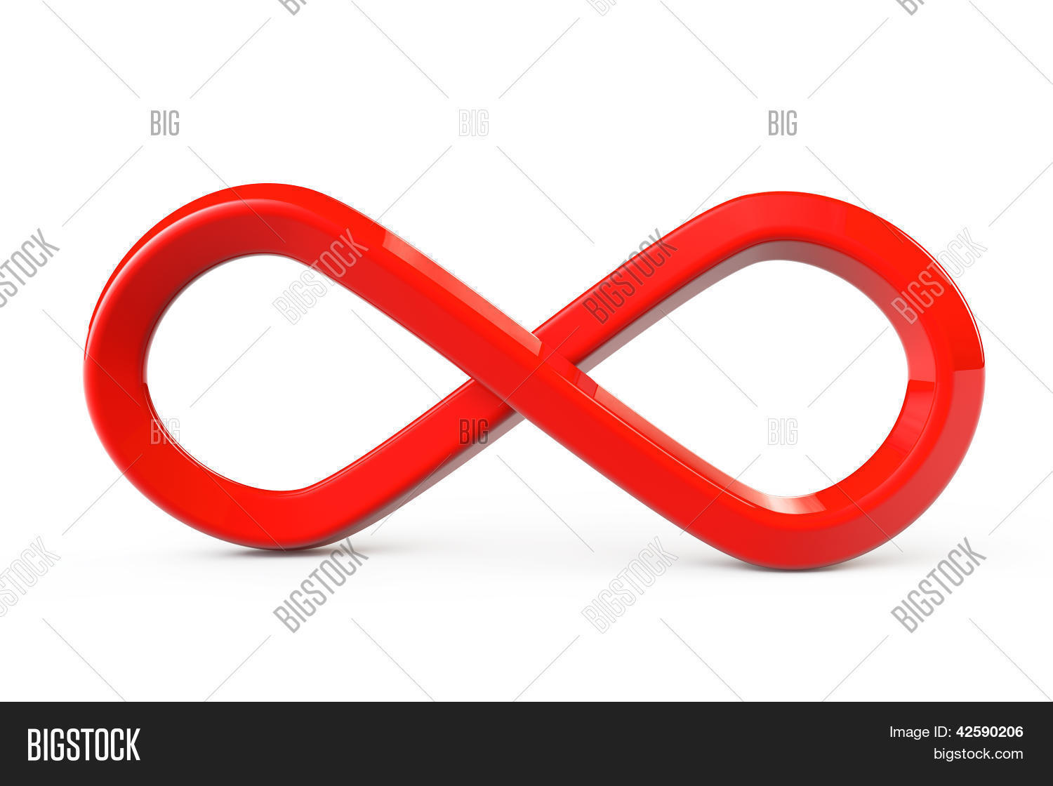 Red Infinity Symbol Image & Photo (Free Trial) | Bigstock