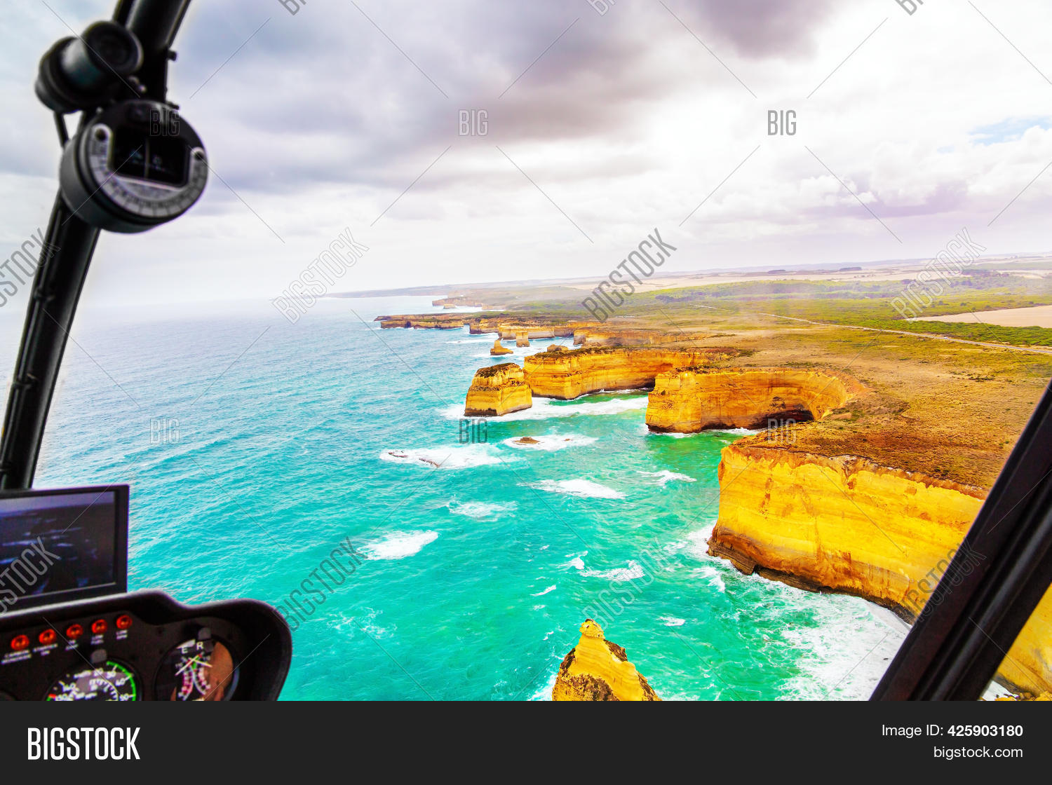 Helicopter Flight Over Image & Photo (Free Trial) | Bigstock