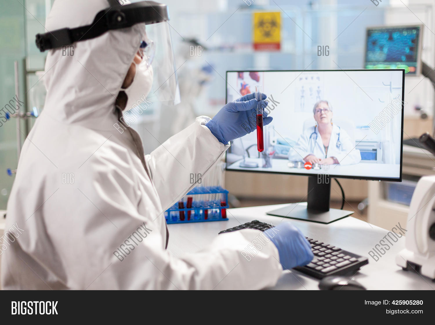 Laboratory Researcher Image & Photo (Free Trial) | Bigstock