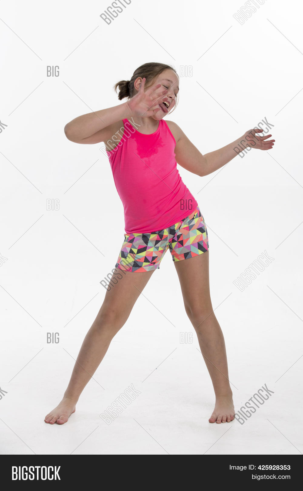 Young Tween Girl Doing Image & Photo (Free Trial) | Bigstock