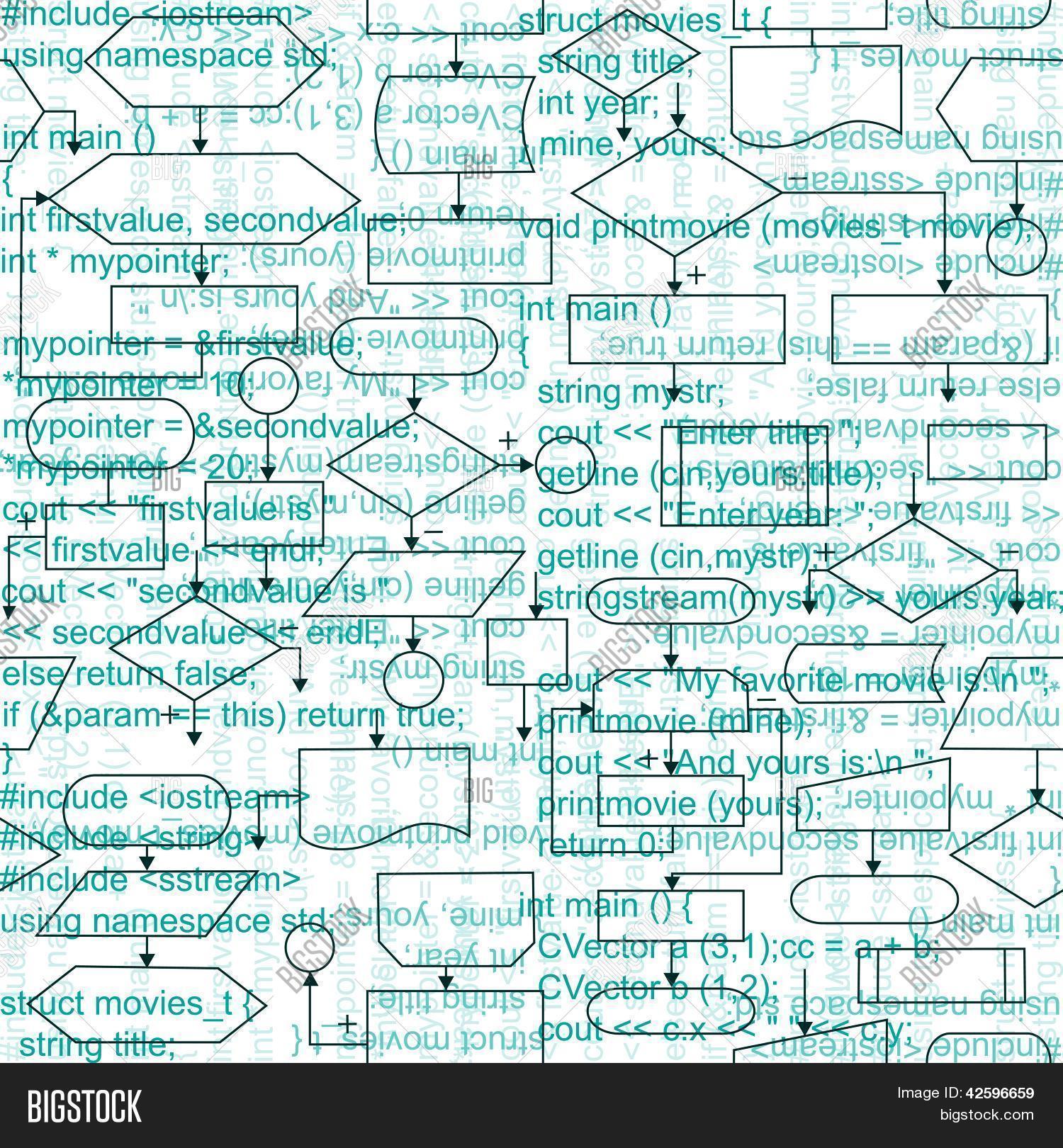 Flowchart Diagrams Vector & Photo (Free Trial) | Bigstock