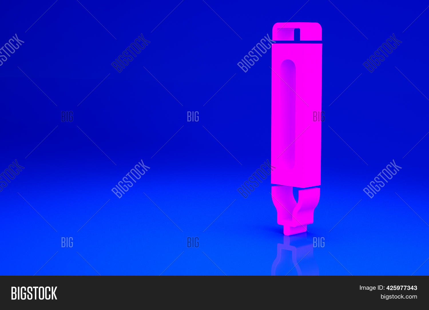 Pink Marker Pen Icon Image & Photo (Free Trial) | Bigstock
