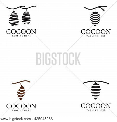 Cocoon Logo Template Vector & Photo (Free Trial) | Bigstock