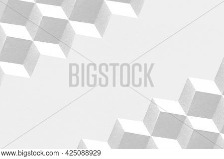 3D White Paper Craft Image & Photo (Free Trial) | Bigstock