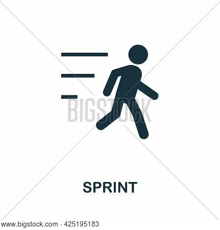 Sprint Icon. Simple Vector & Photo (Free Trial) | Bigstock