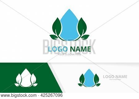 Eco Water Logo Vector & Photo (Free Trial) | Bigstock