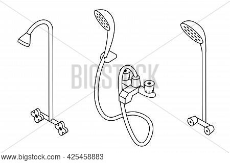 Shower Illustration Vector & Photo (Free Trial) | Bigstock
