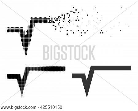 Fractured Pixelated Vector & Photo (Free Trial) | Bigstock