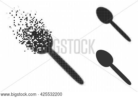 Damaged Dotted Spoon Vector & Photo (Free Trial) | Bigstock