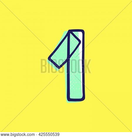 Kid Style Number One Vector & Photo (Free Trial) | Bigstock