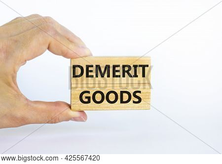 Demerit Goods Symbol. Image & Photo (Free Trial) | Bigstock