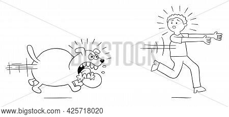 Cartoon Angry Dog Vector & Photo (Free Trial) | Bigstock