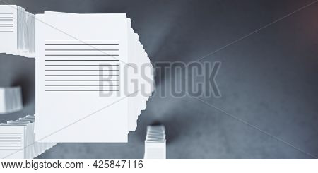 Top View Paperwork Image & Photo (Free Trial) | Bigstock