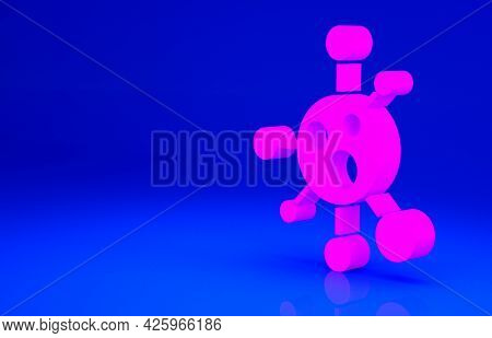 Pink Molecule Icon Image & Photo (Free Trial) | Bigstock