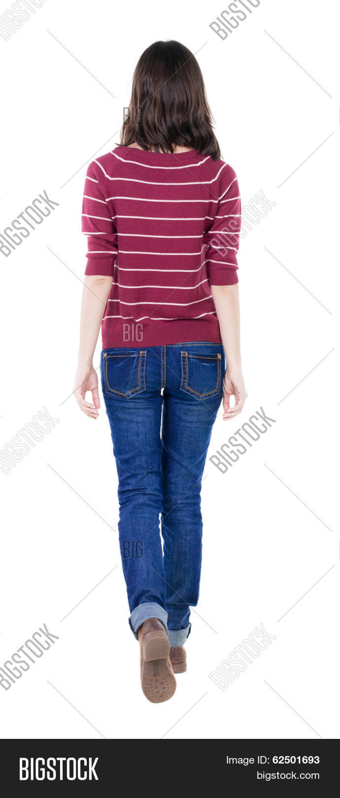 Back View Walking Image & Photo (Free Trial) | Bigstock
