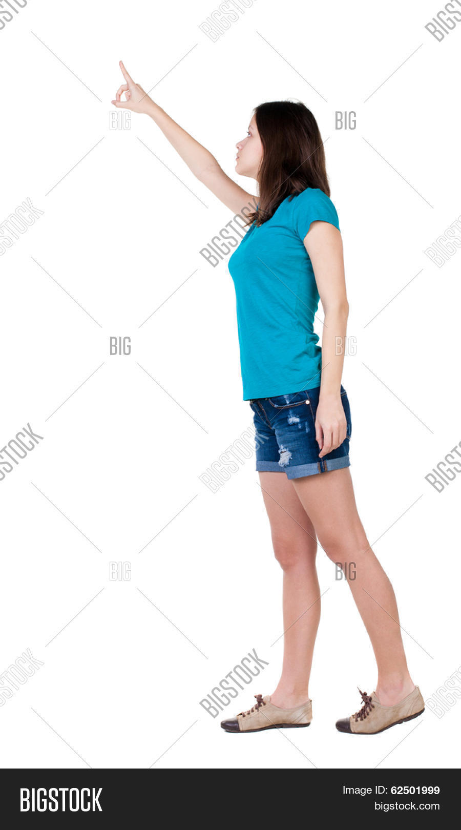 Back View Pointing Image & Photo (Free Trial) | Bigstock