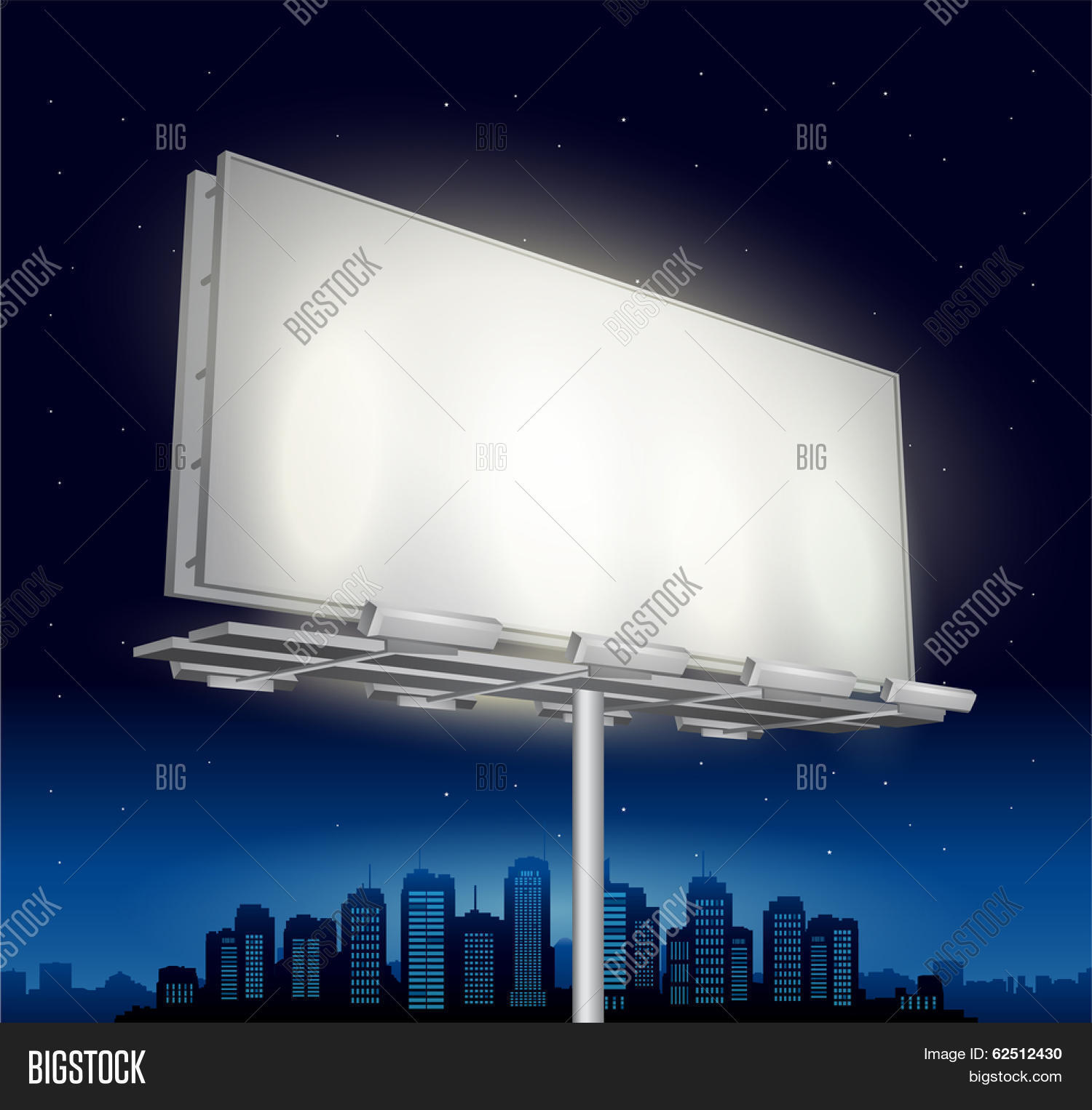 Highway Ad Billboard Vector & Photo (Free Trial) | Bigstock