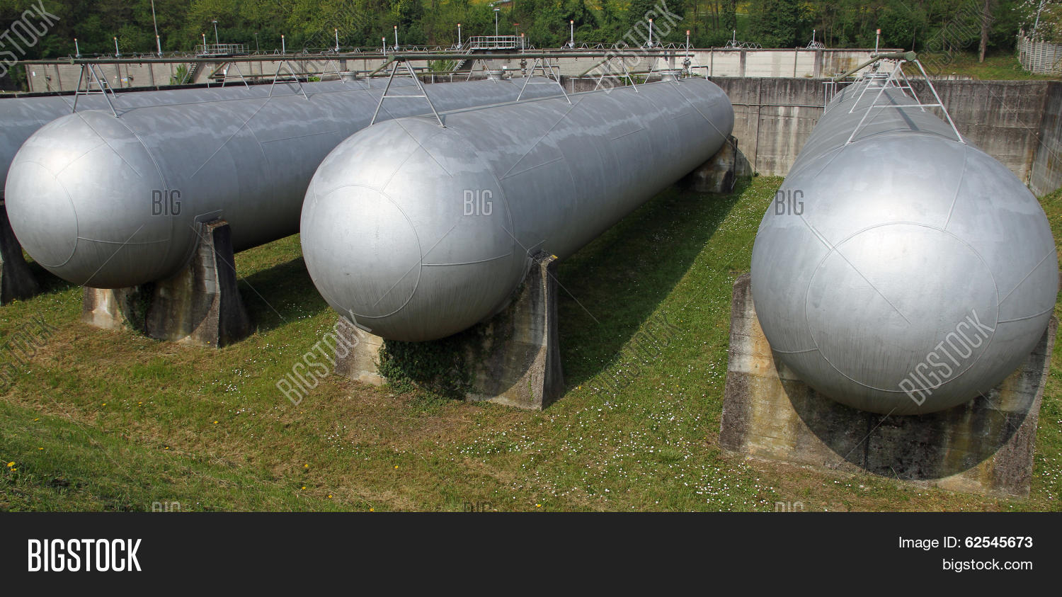Gray Giant Tanks Large Image & Photo (Free Trial) | Bigstock