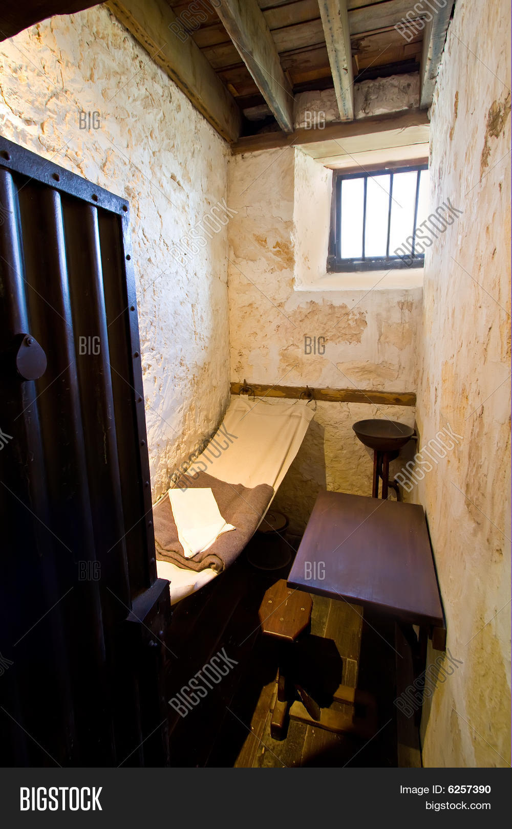 Tiny Old Prison Cell Image & Photo (Free Trial) | Bigstock