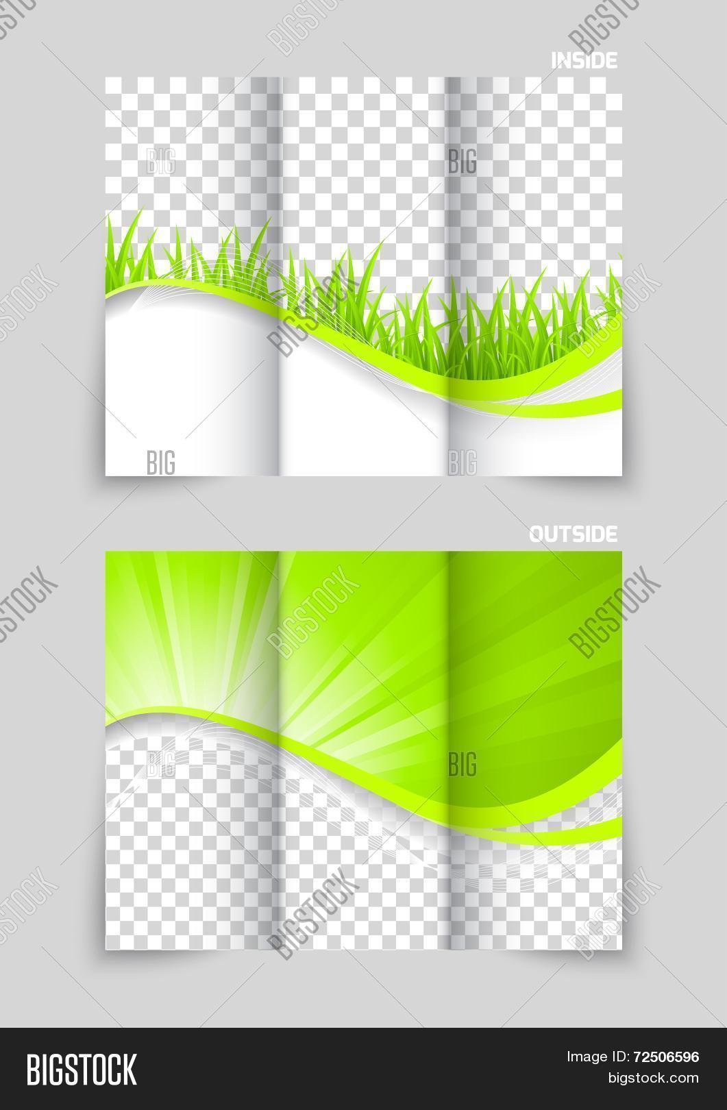 Tri-fold Brochure Vector & Photo (Free Trial) | Bigstock