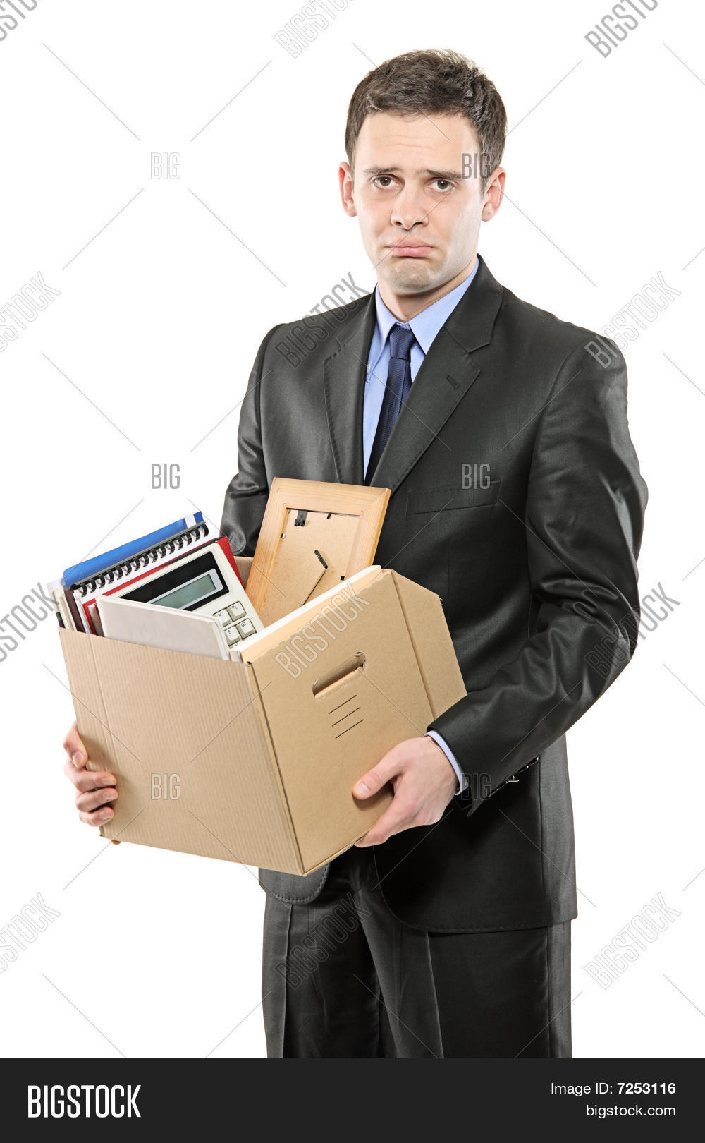 Imagen y foto Un Hombre Despedido (prueba gratis) | Bigstock