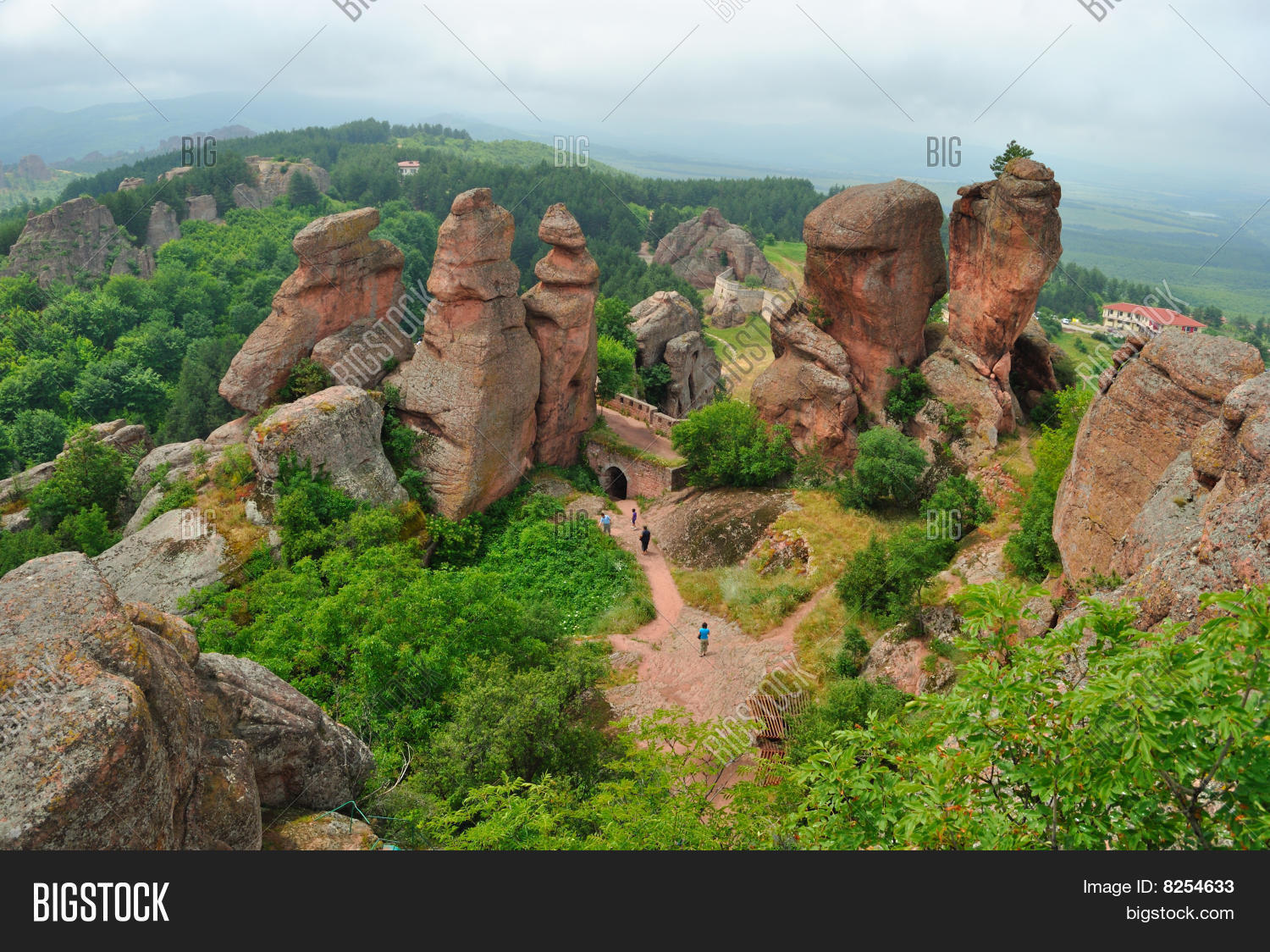 Castle Ruins Mountain Image & Photo (Free Trial) | Bigstock
