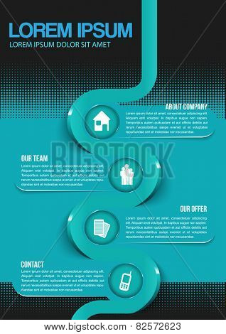 Blue Vector Corporate Vector & Photo (Free Trial) | Bigstock