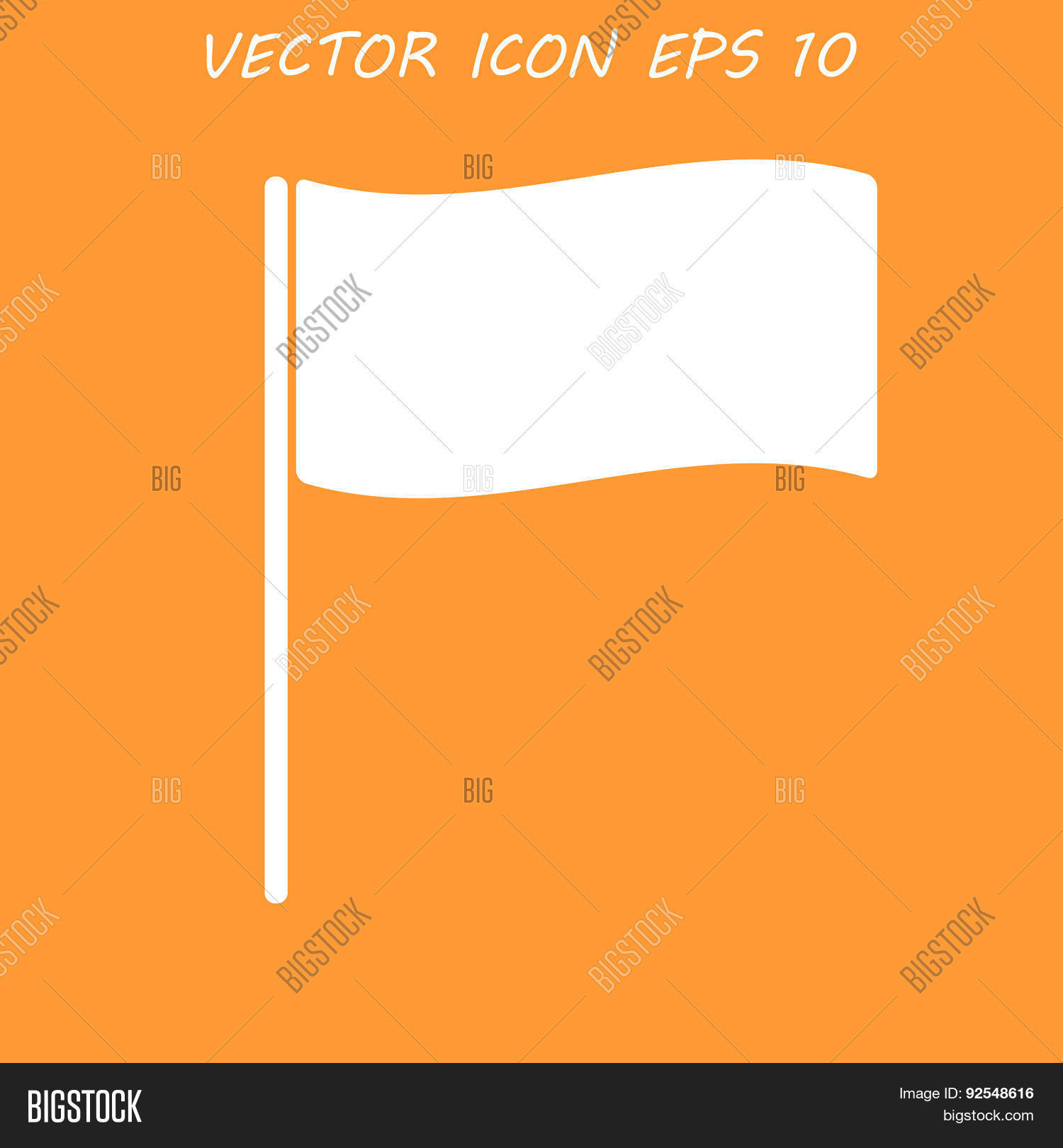 Flag Icon. Location Vector & Photo (Free Trial) | Bigstock