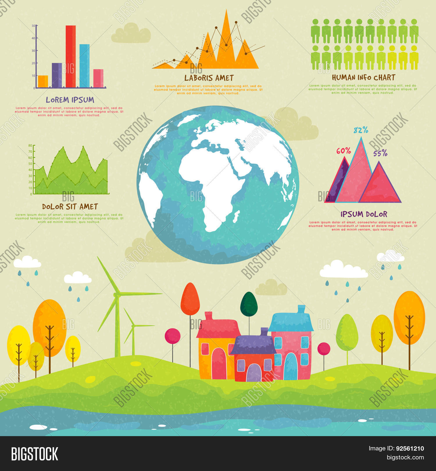 Creative Ecology Vector & Photo (Free Trial) | Bigstock