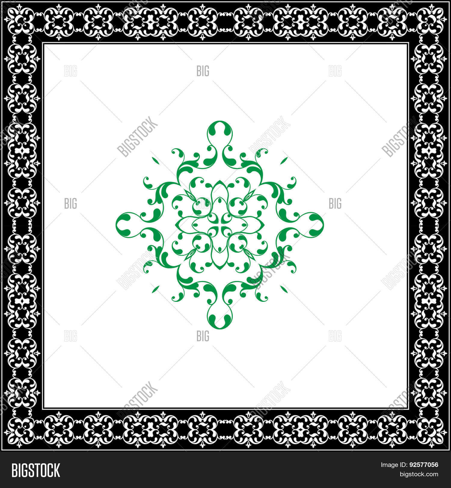 Frame Border Design Vector & Photo (Free Trial) | Bigstock