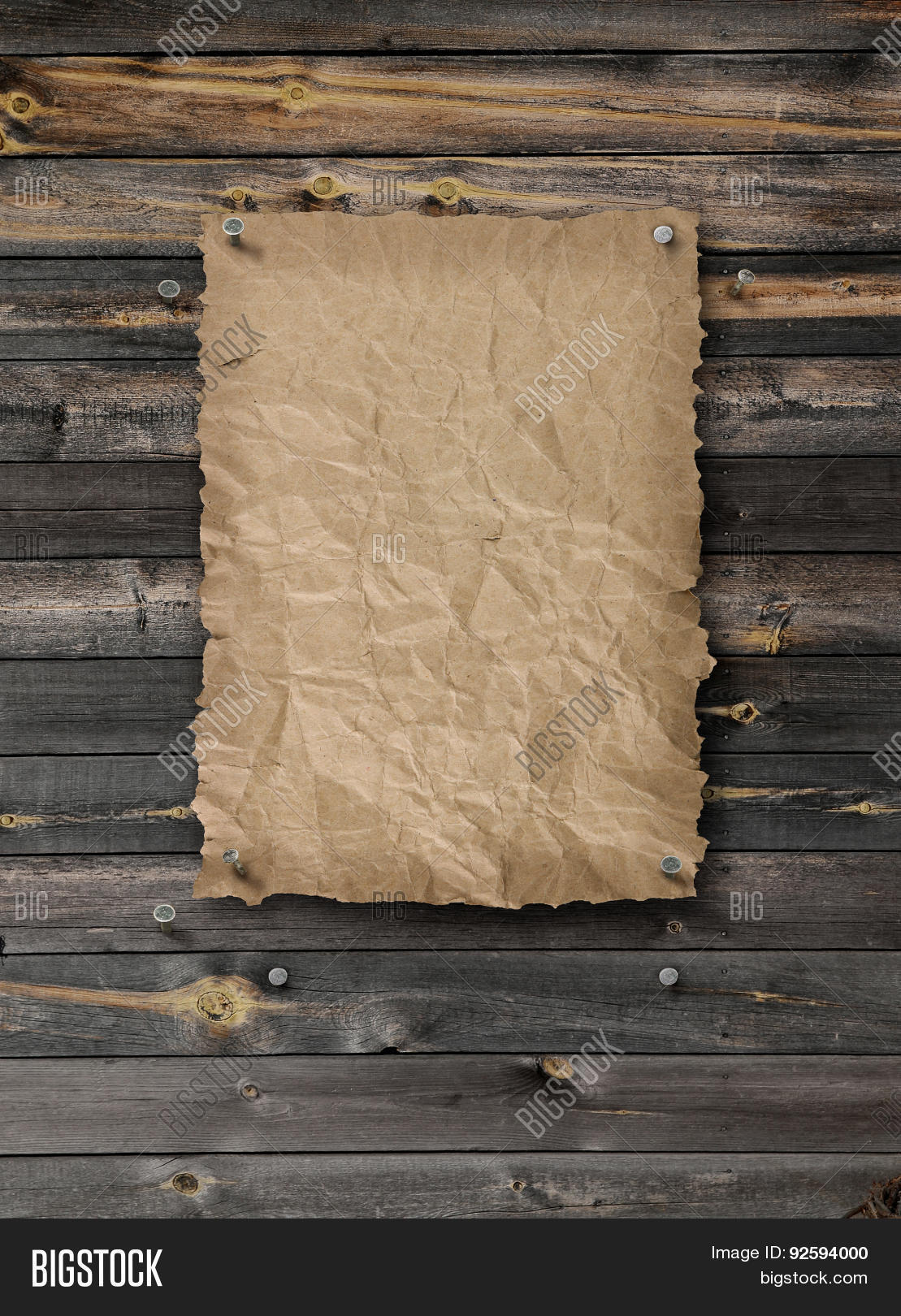 Empty Wanted Poster On Image & Photo (Free Trial) | Bigstock