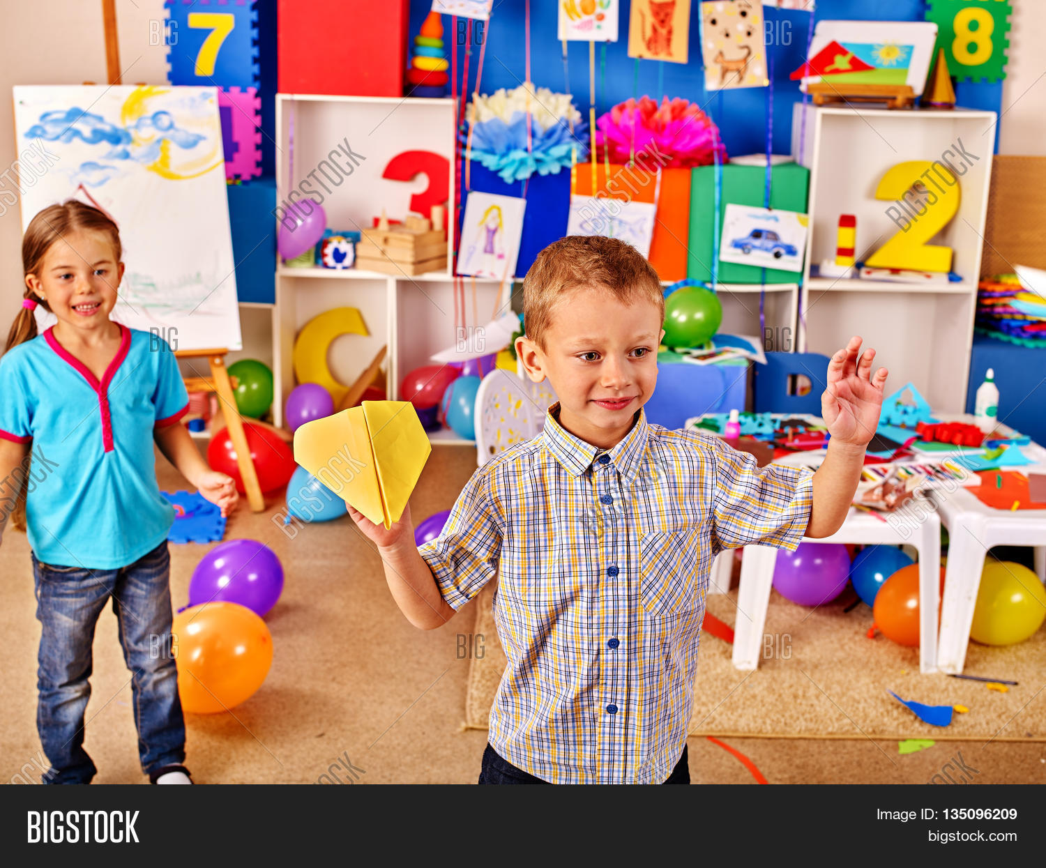 Group Kids Playing Image & Photo (Free Trial) | Bigstock