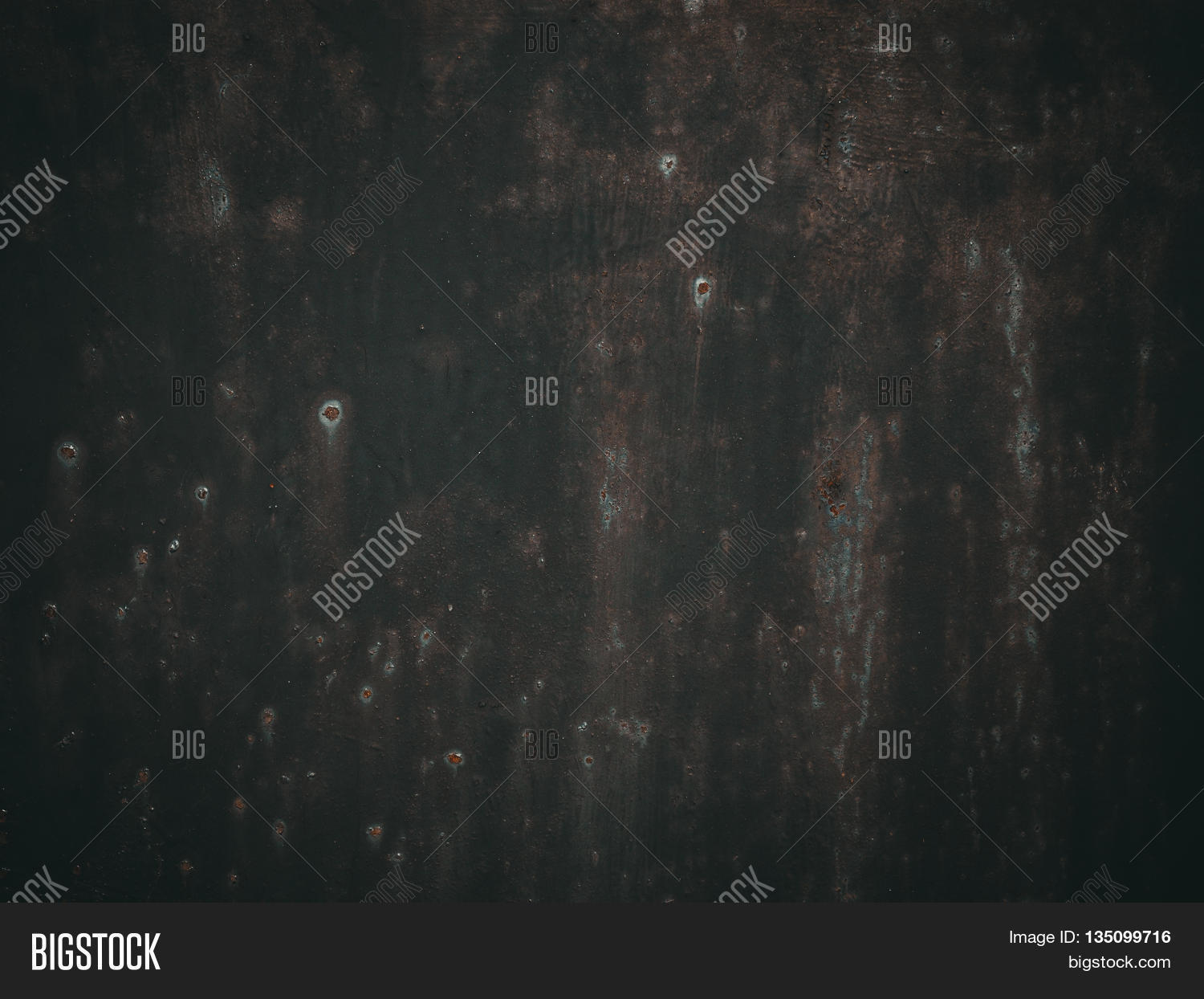Dark Rusty Metal Wall Image & Photo (Free Trial) | Bigstock