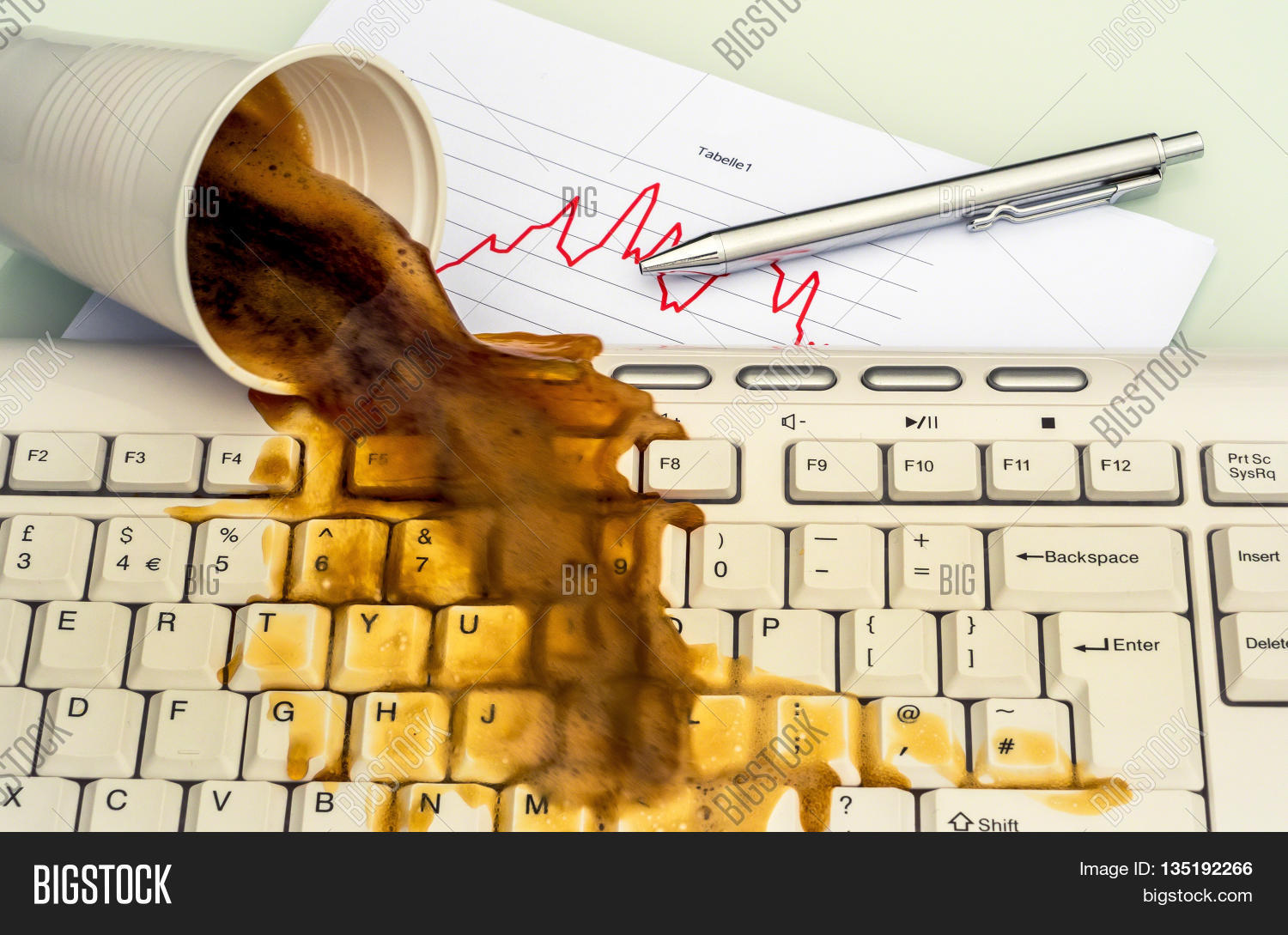 Coffee Will Spill On Image & Photo (Free Trial) | Bigstock