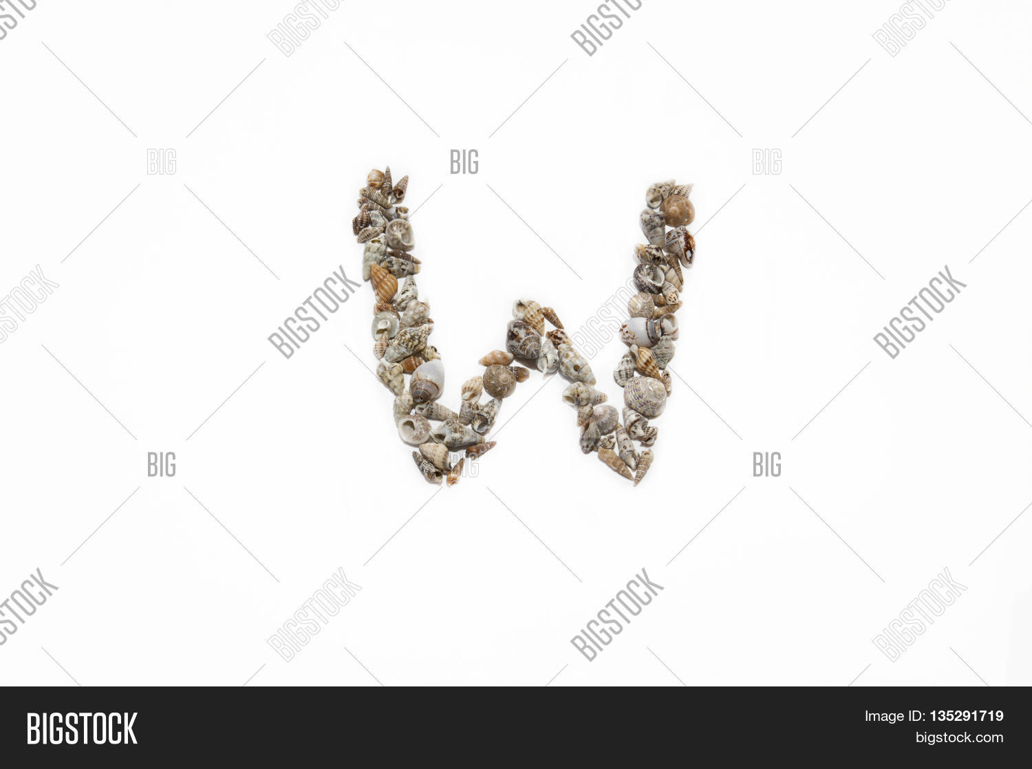 Letter "W" Made Small Image & Photo (Free Trial) | Bigstock