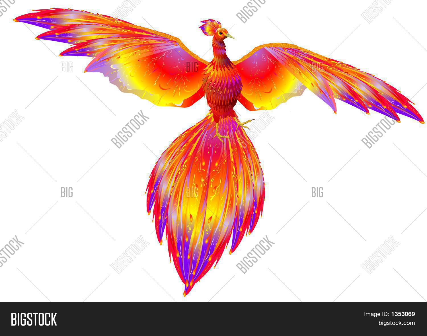 Gold Phoenix Image & Photo (Free Trial) | Bigstock