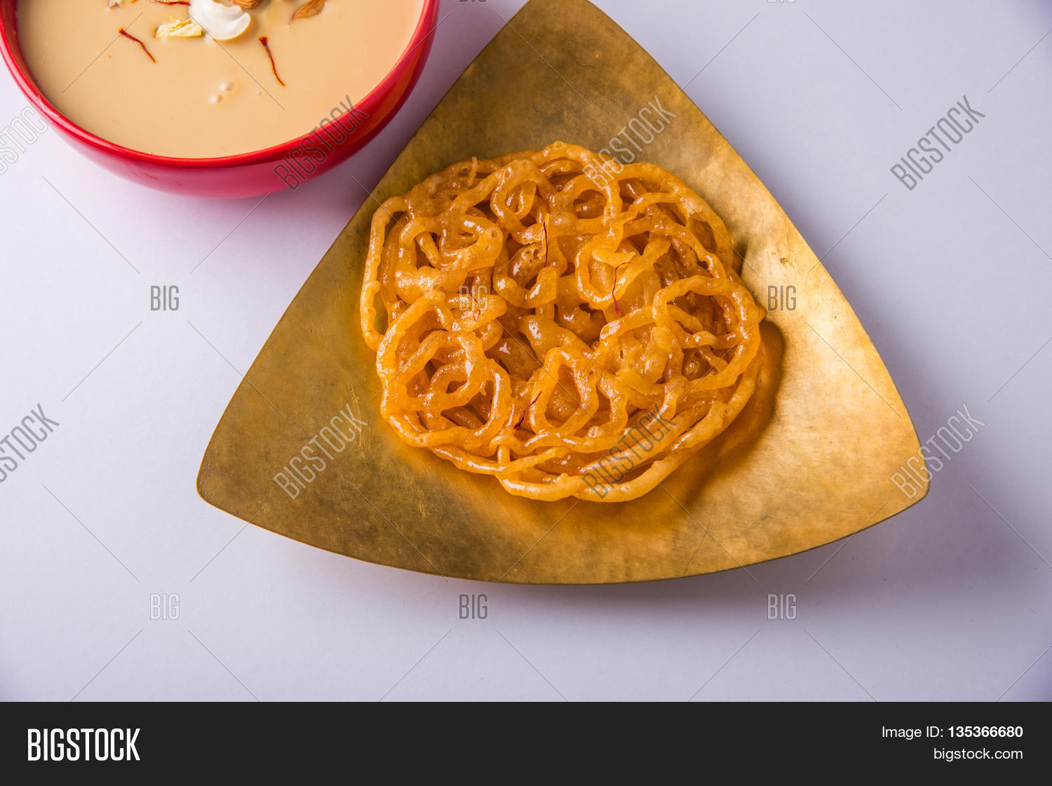 Jalebi Imarati Rabdi Image & Photo (Free Trial) | Bigstock
