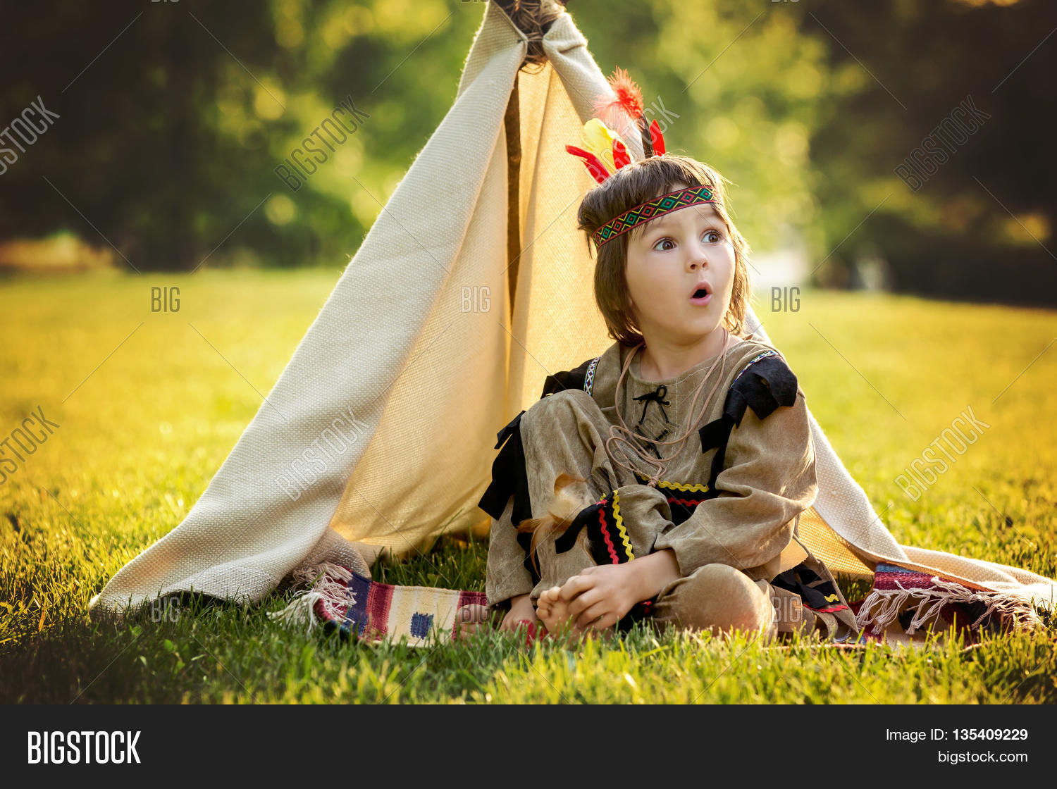 Cute Portrait Native Image & Photo (Free Trial) | Bigstock