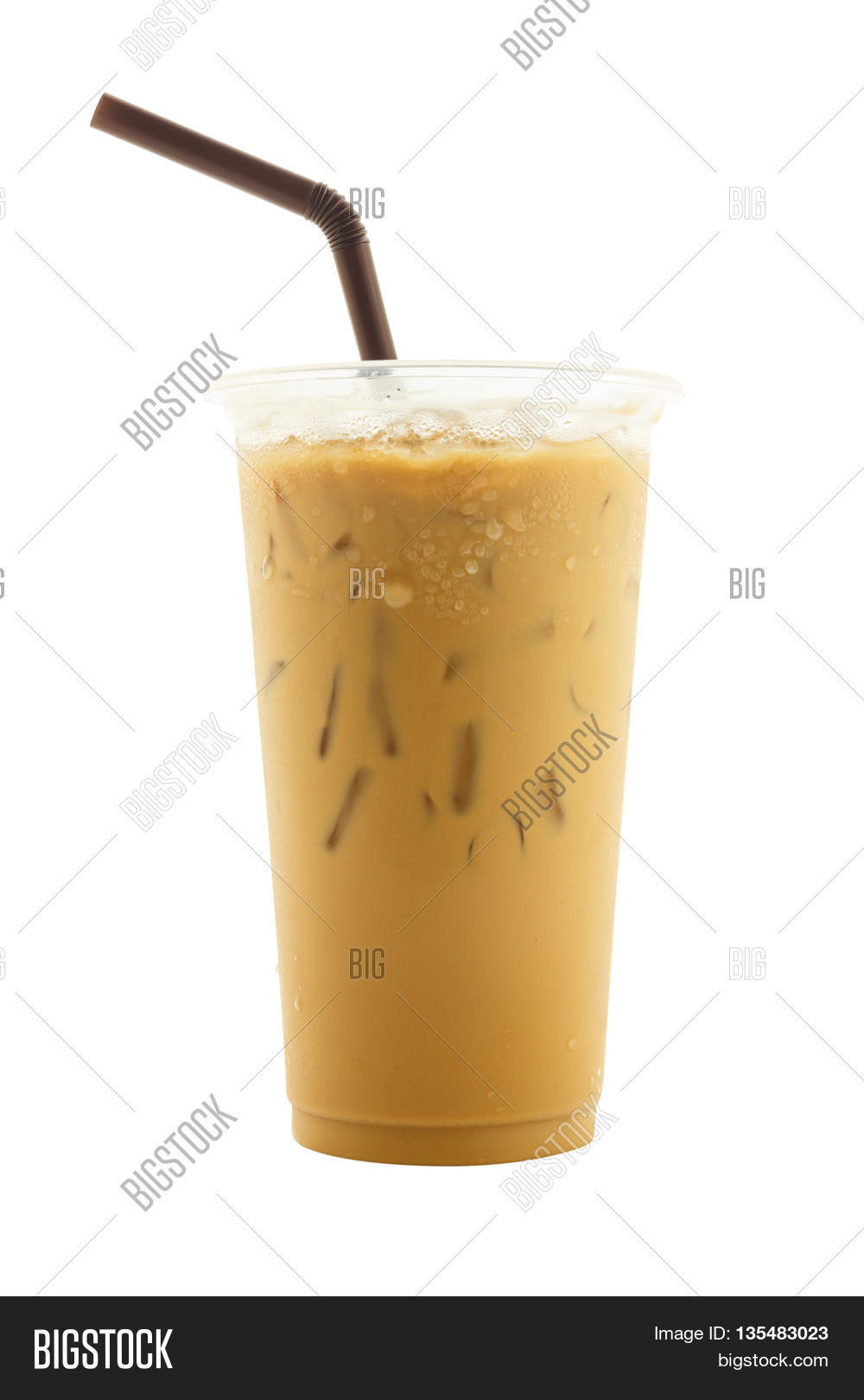 Iced Coffee Straw Image & Photo (Free Trial) | Bigstock