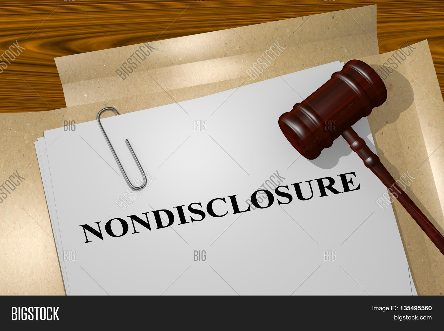 Nondisclosure Legal Image & Photo (Free Trial) | Bigstock