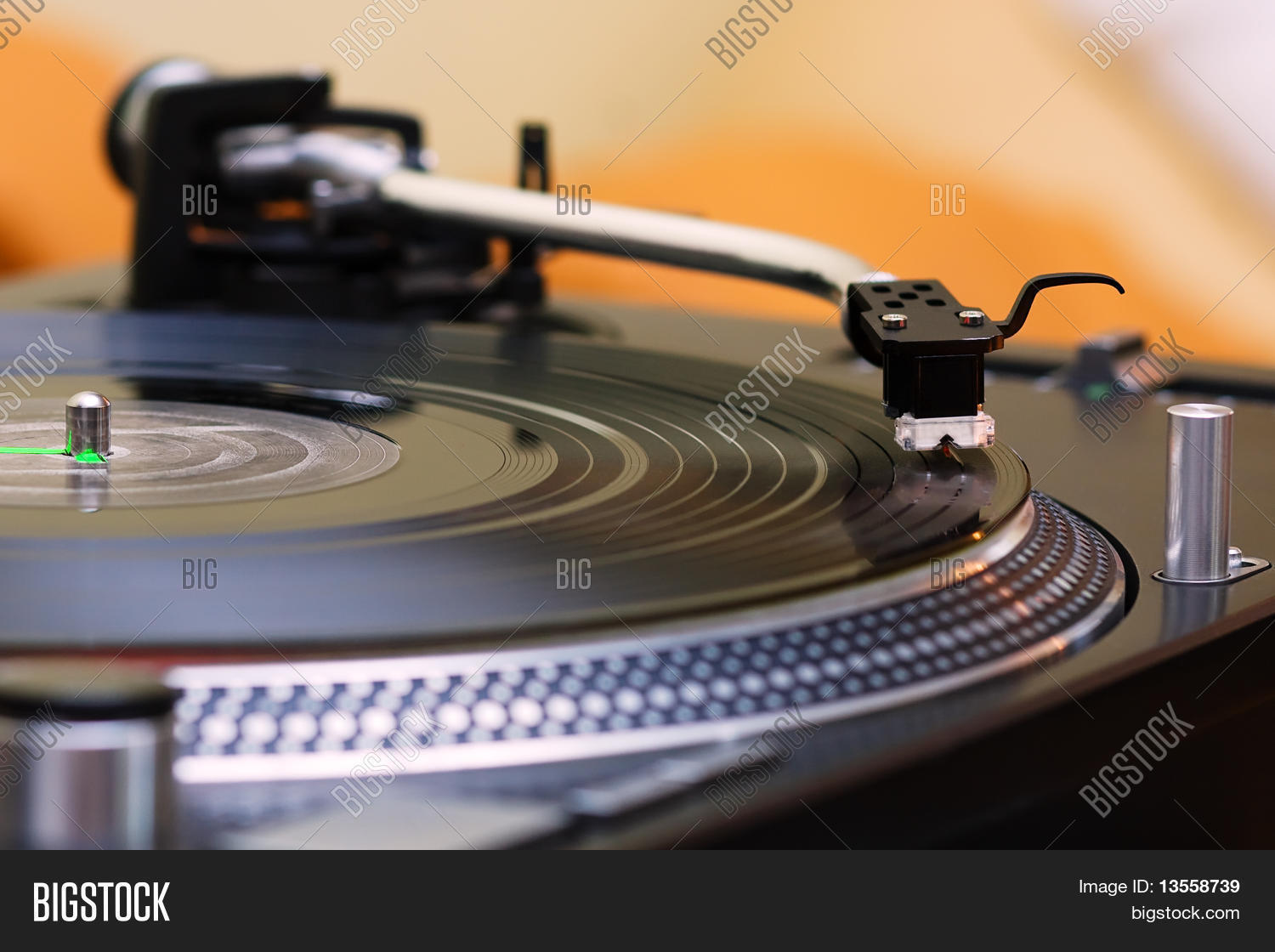 Turntable Playing Image & Photo (Free Trial) | Bigstock