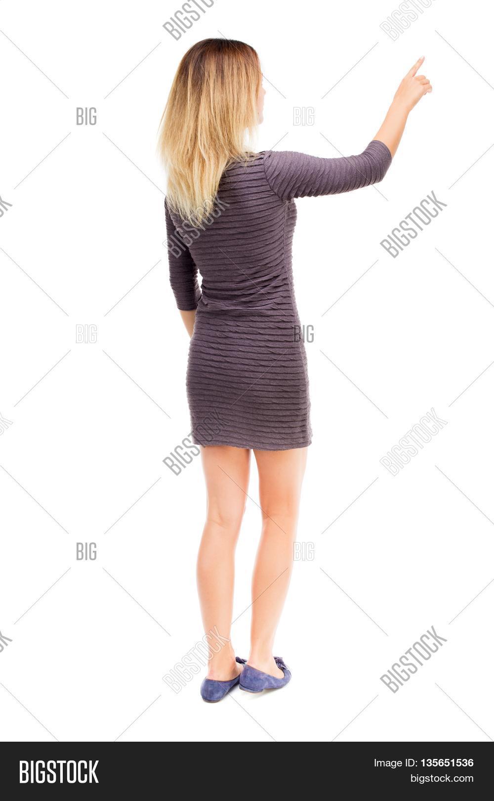 Back View Pointing Image & Photo (Free Trial) | Bigstock