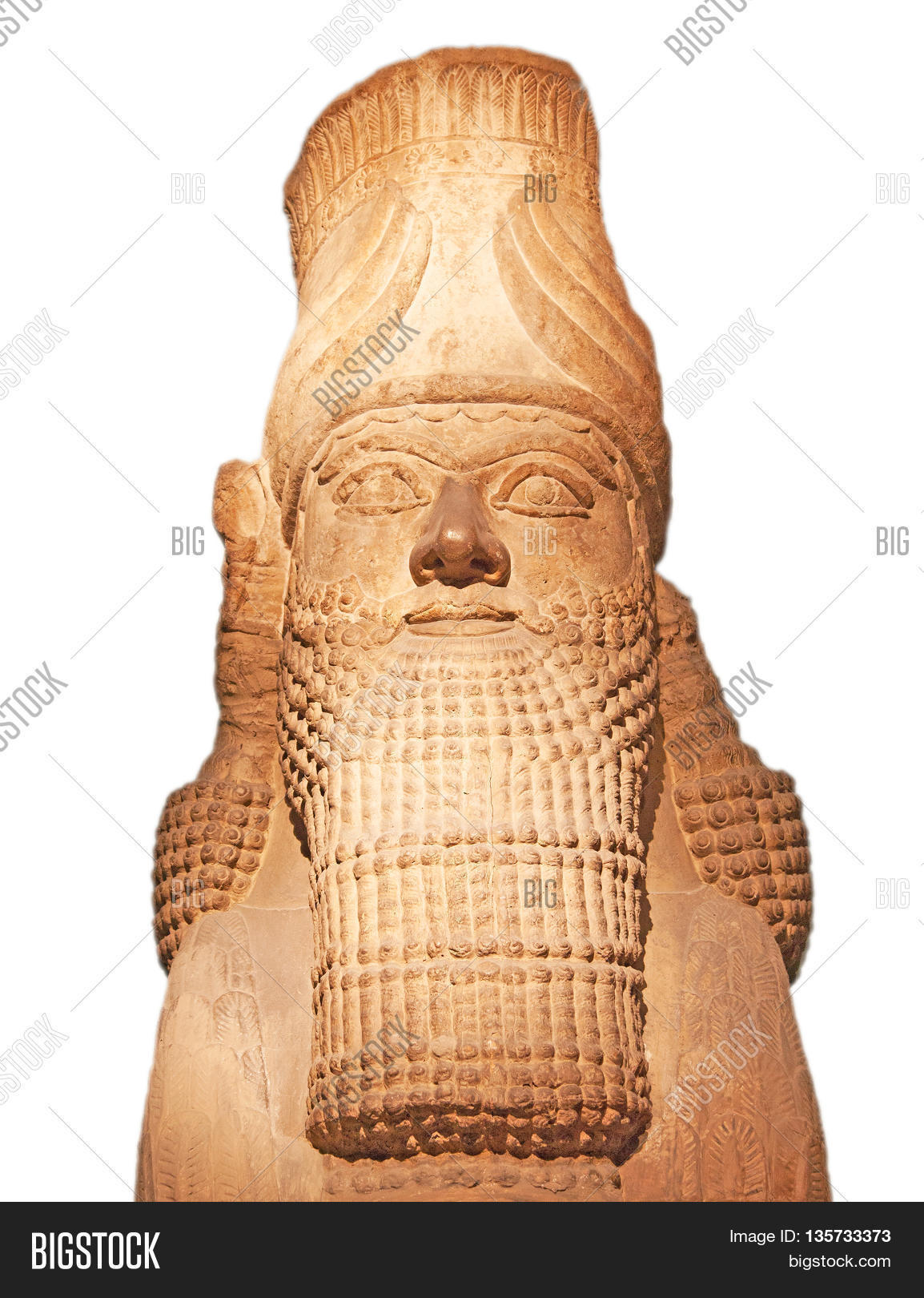 Ancient Sumerian Stone Image & Photo (Free Trial) | Bigstock