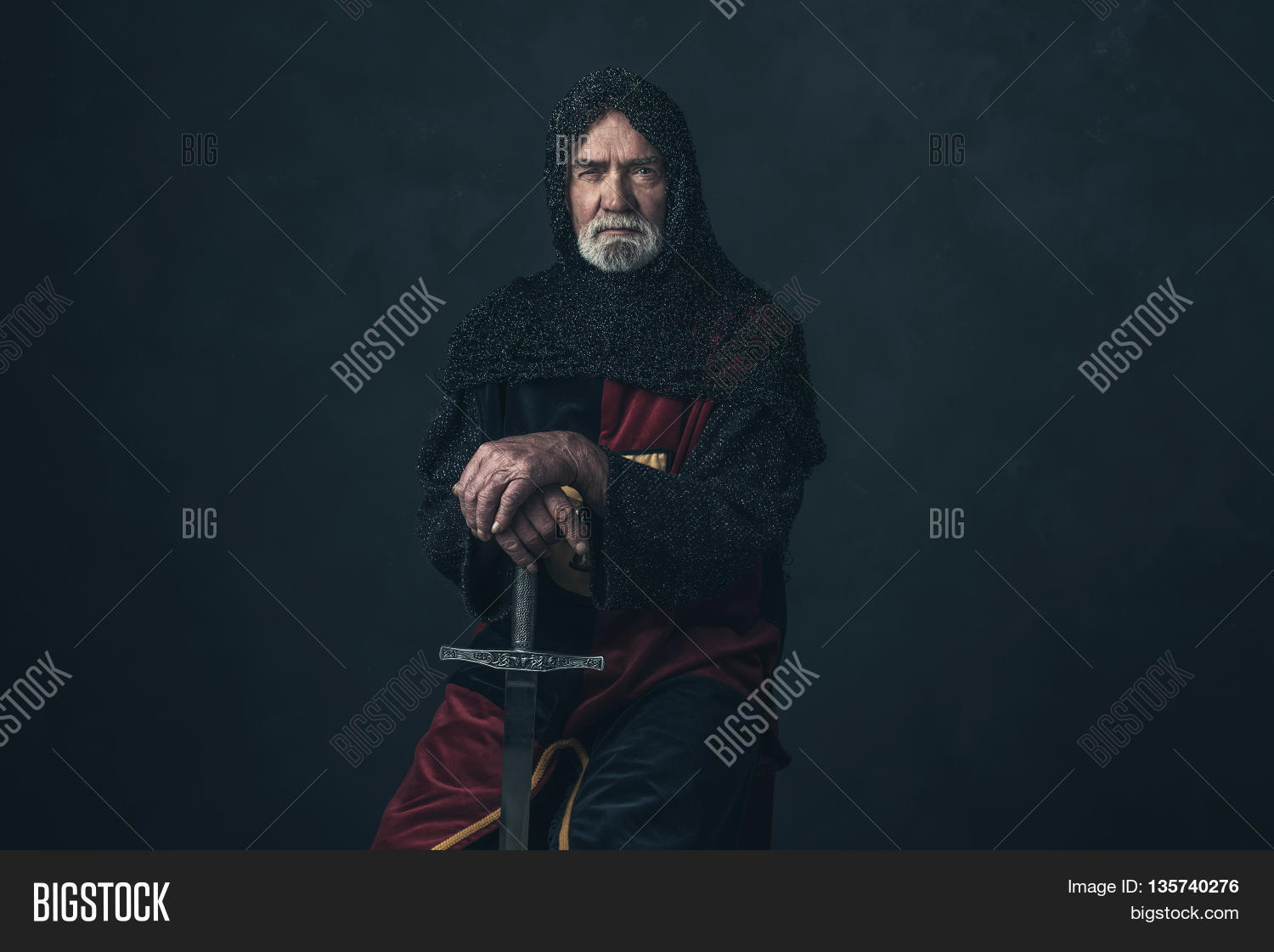 Knight Beard Hauberk Image & Photo (Free Trial) | Bigstock