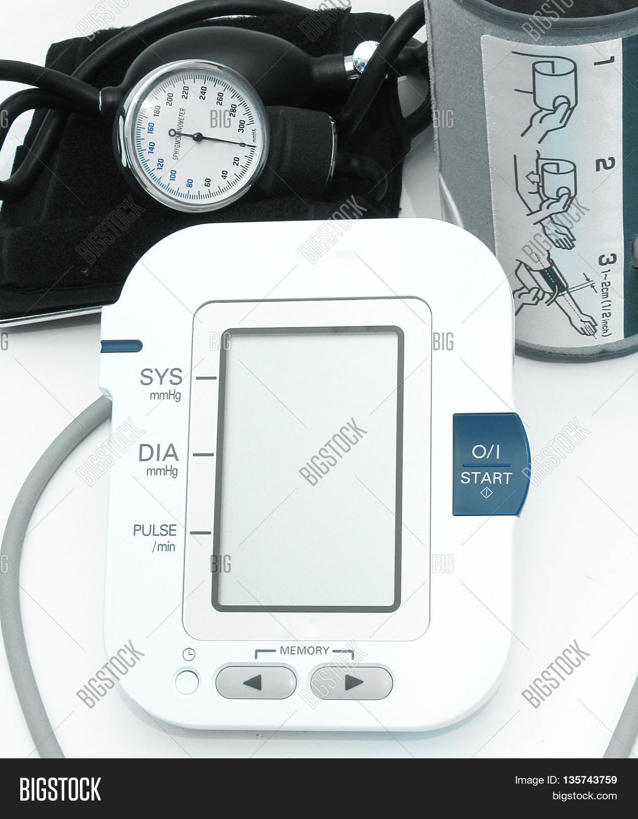 Device Measuring Blood Image & Photo (Free Trial) | Bigstock