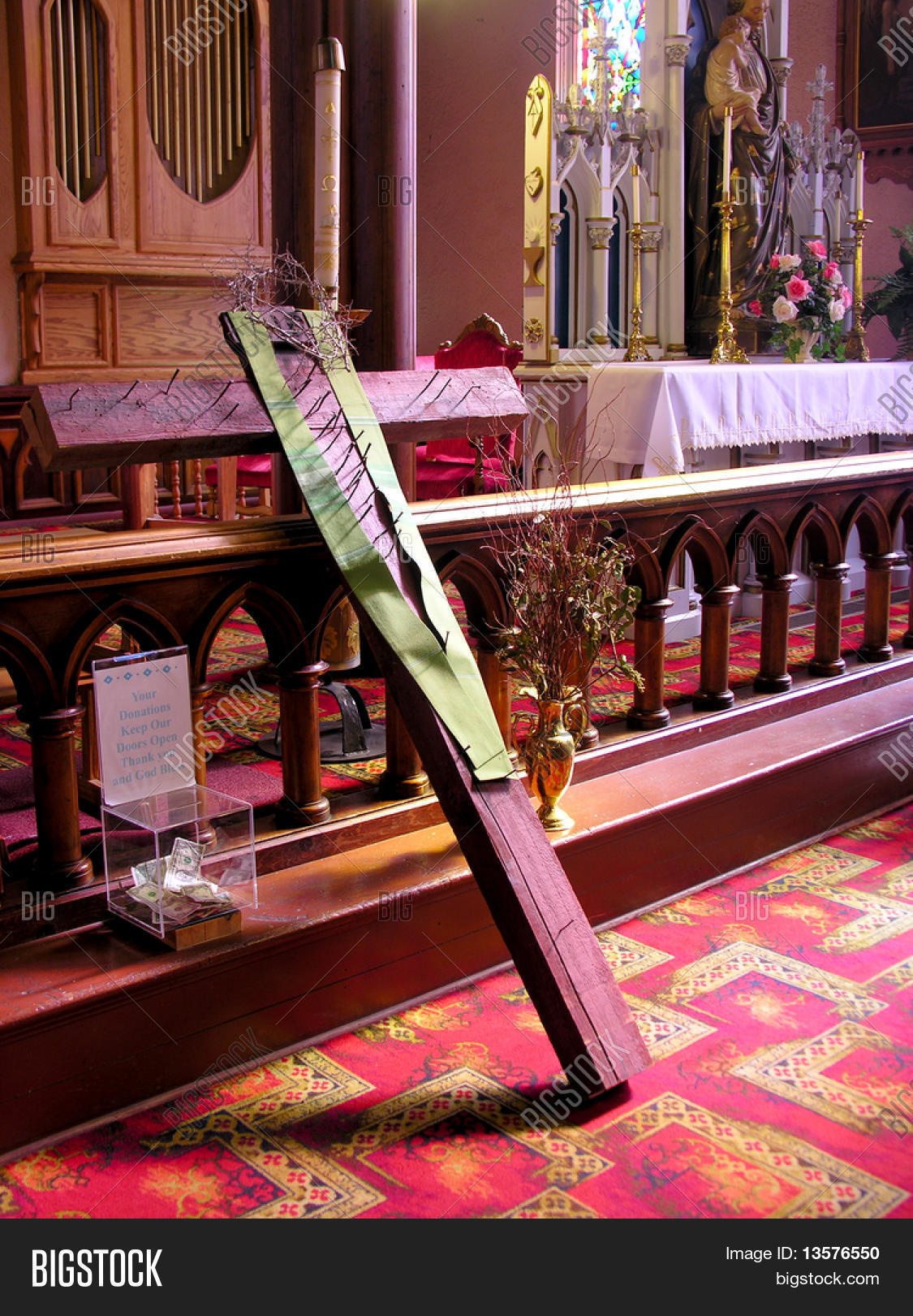 Photo Cross Inside Image & Photo (Free Trial) | Bigstock