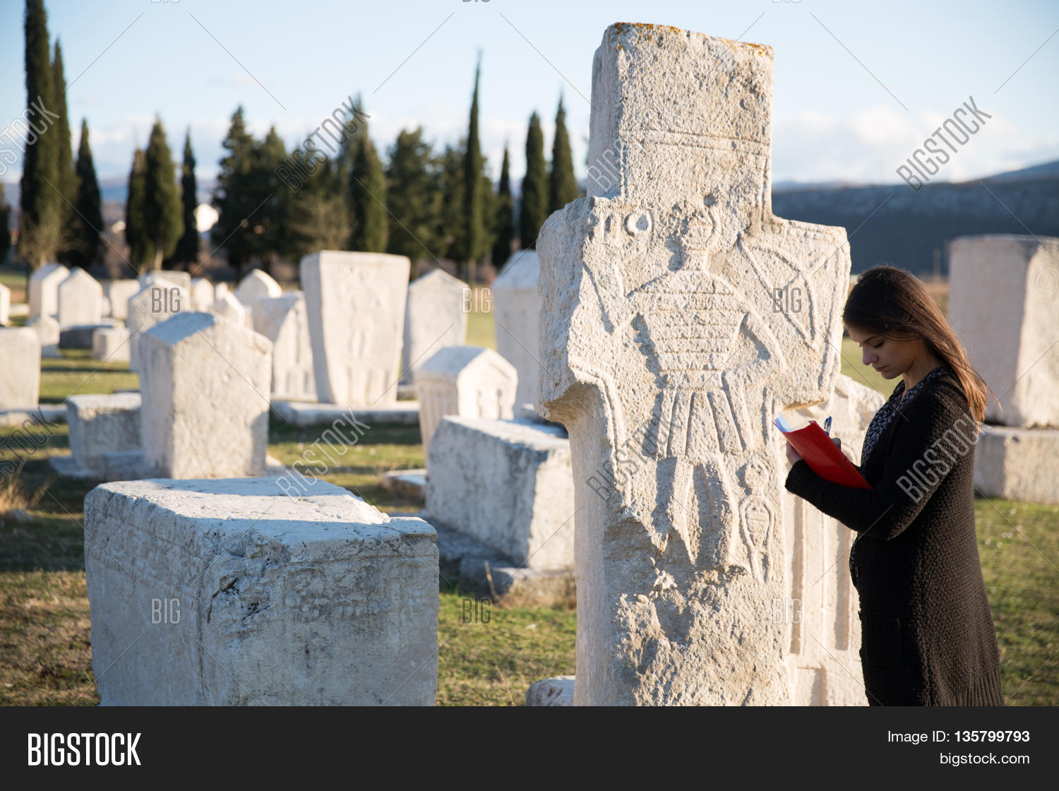 Radimlja Necropolis Image & Photo (Free Trial) | Bigstock