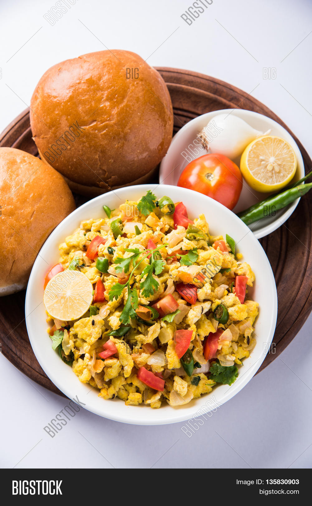 Masala Anda Bhurji Egg Image & Photo (Free Trial) | Bigstock
