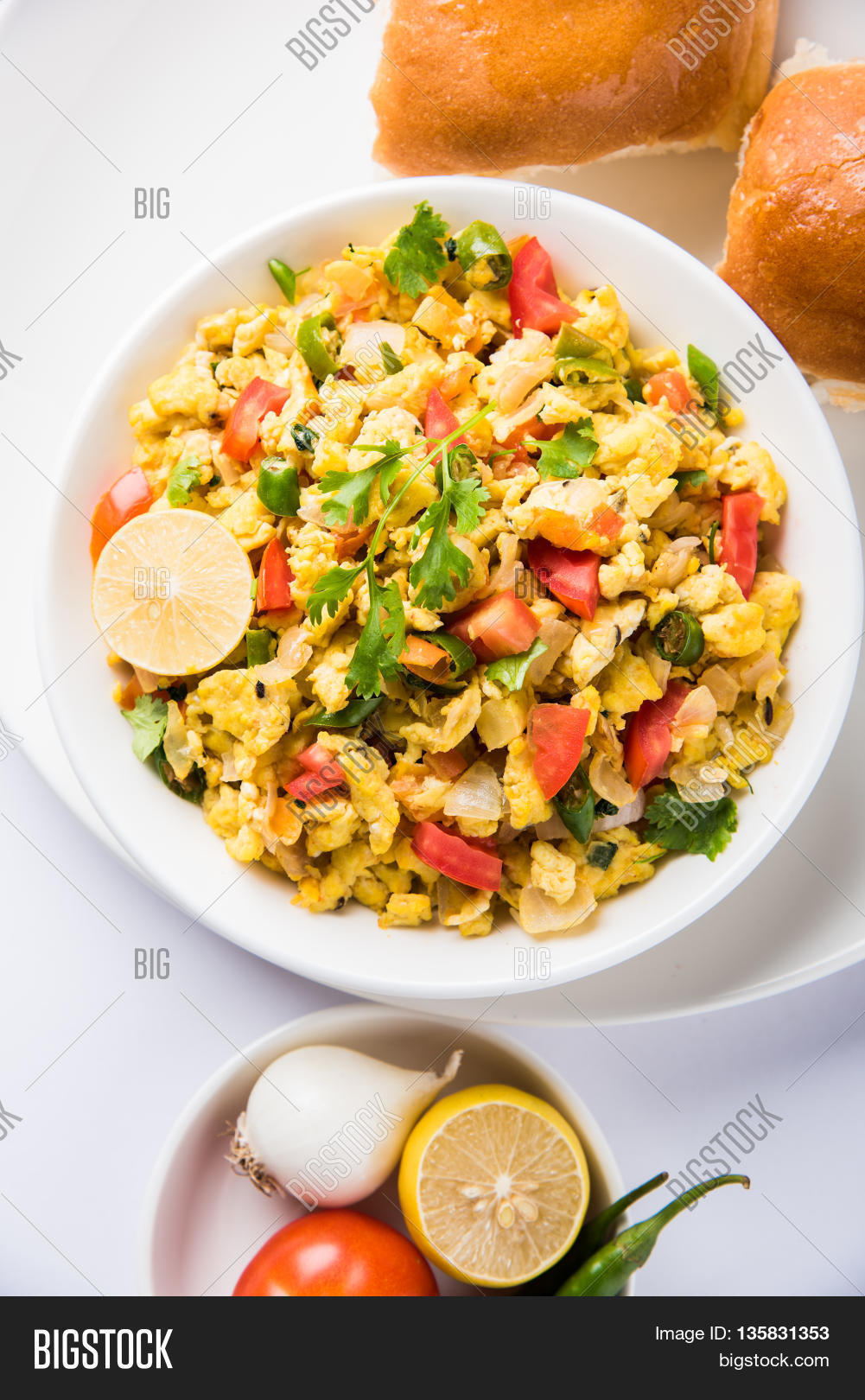 Masala Anda Bhurji Egg Image & Photo (Free Trial) | Bigstock