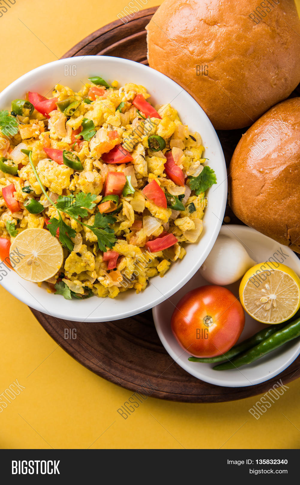 Masala Anda Bhurji Egg Image & Photo (Free Trial) | Bigstock